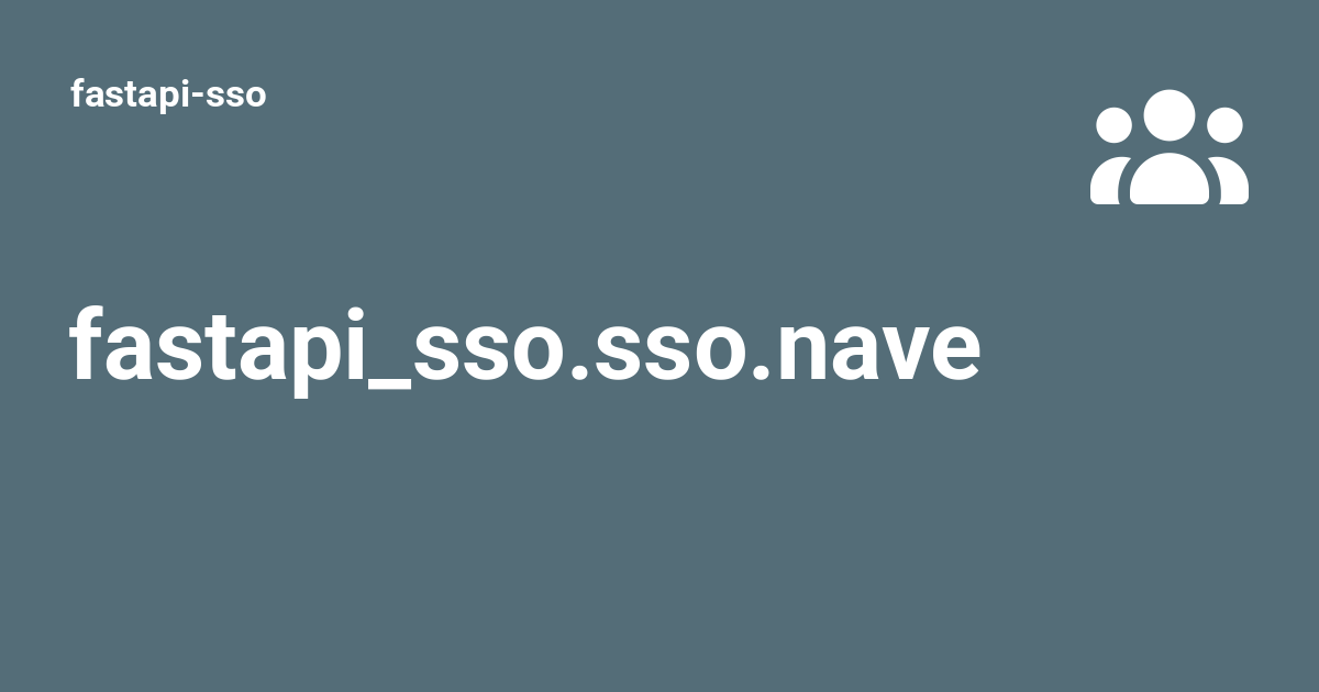 fastapi_sso.sso.naver - fastapi-sso